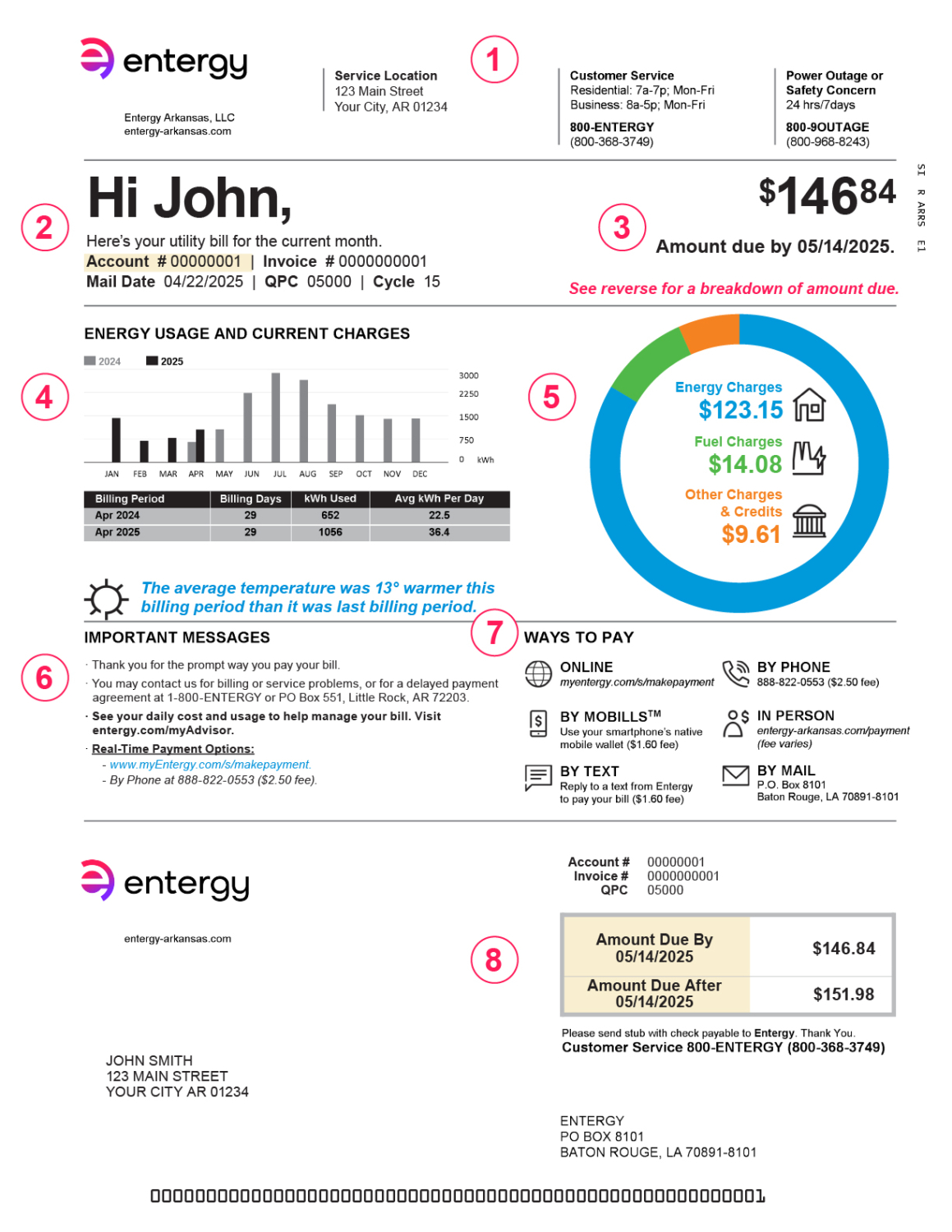 How to read my Entergy bill - Entergy Arkansas